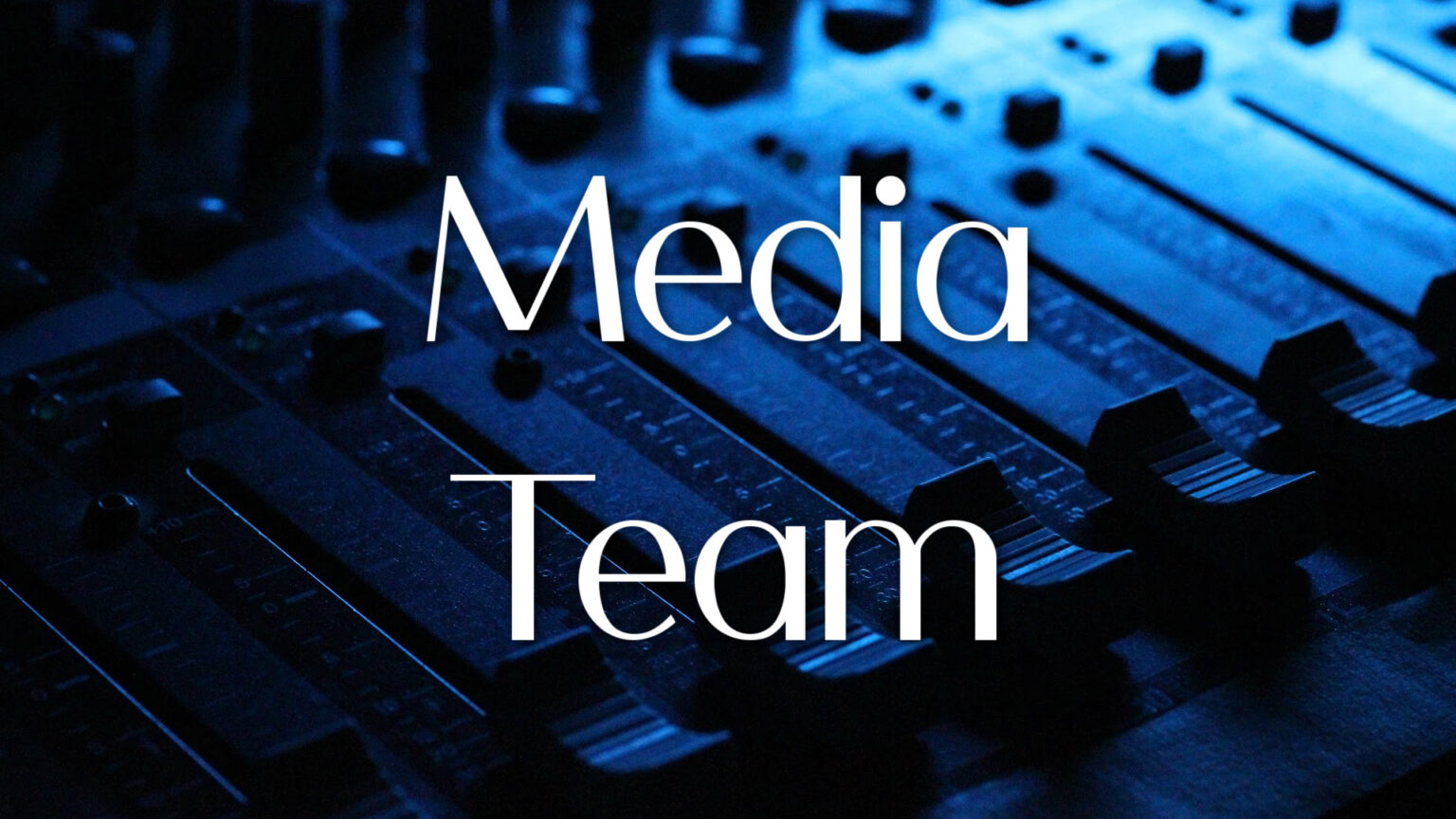 Media Team | South Elkhorn Christian Church