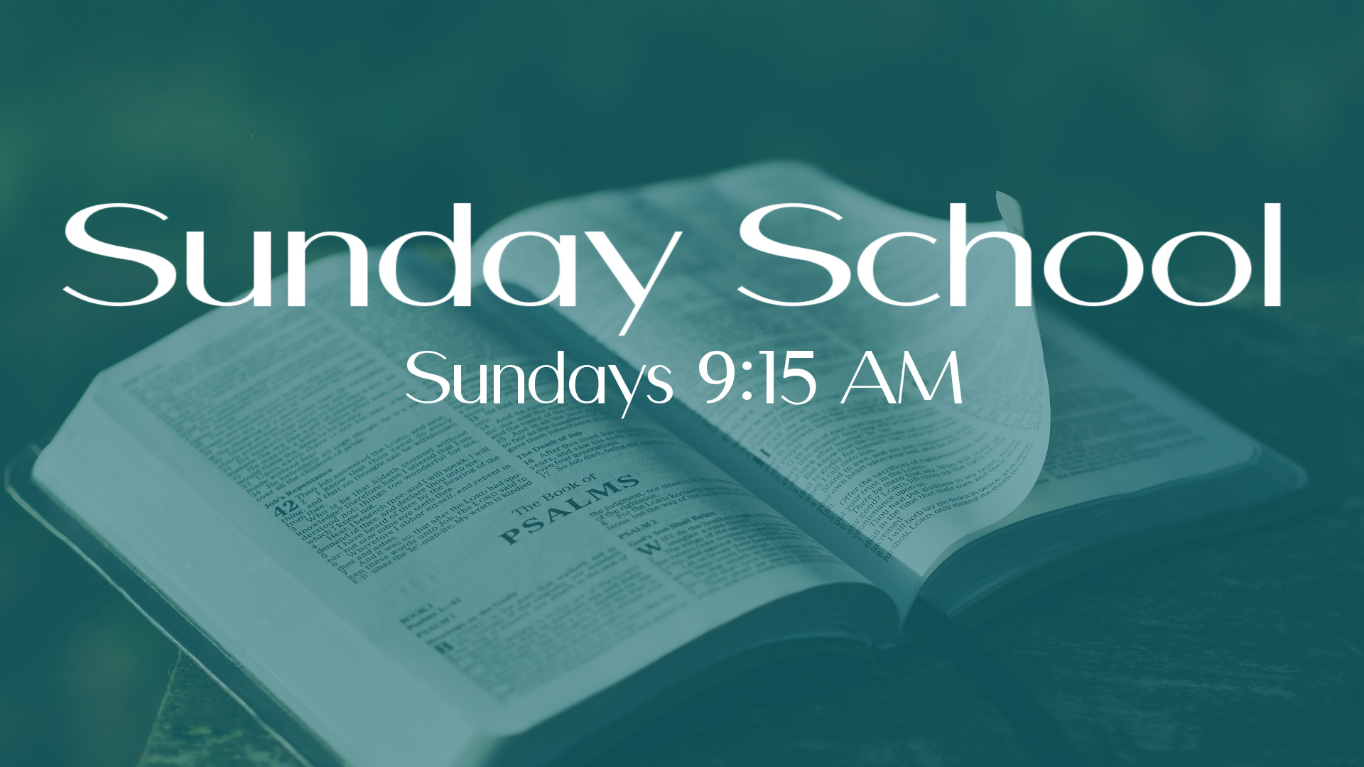Sunday School | South Elkhorn Christian Church
