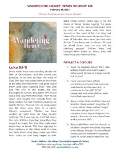 Wandering Heart – Jesus Sought Me – Reflection & Discussion Guide ...